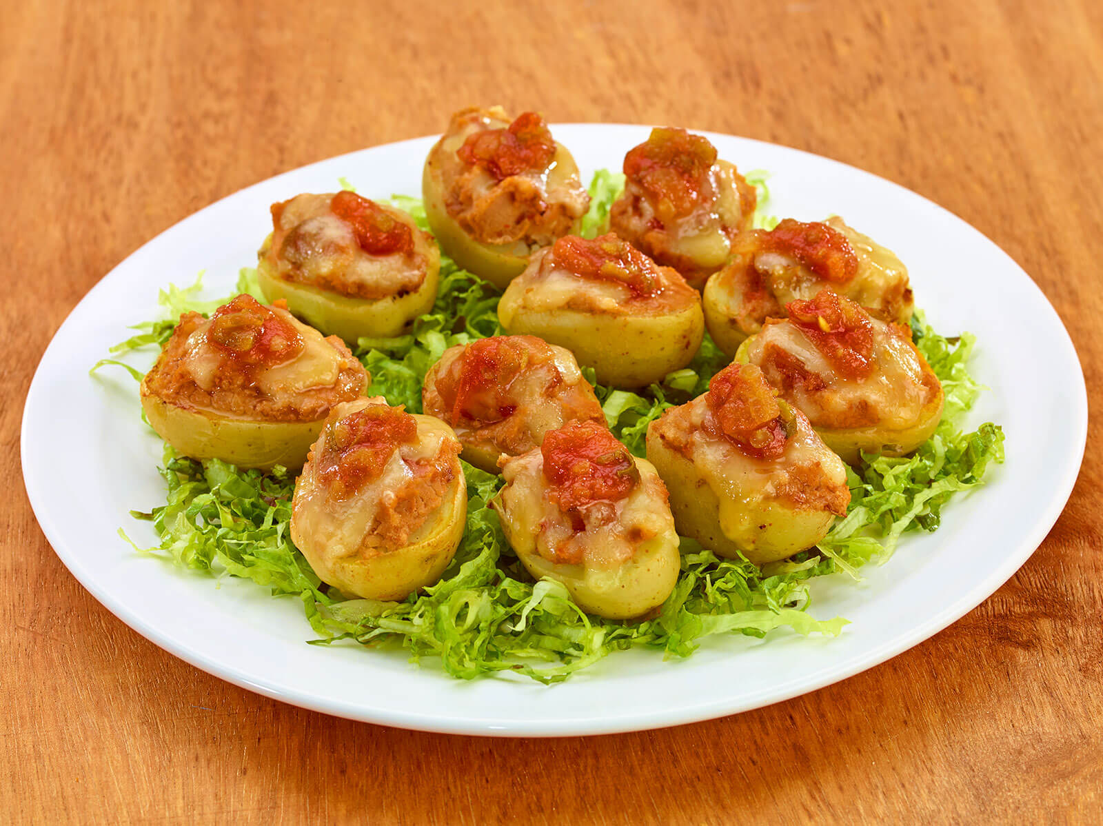 Papitas cambray rellenas de frijol con queso y chipotle - Recetas | La ...