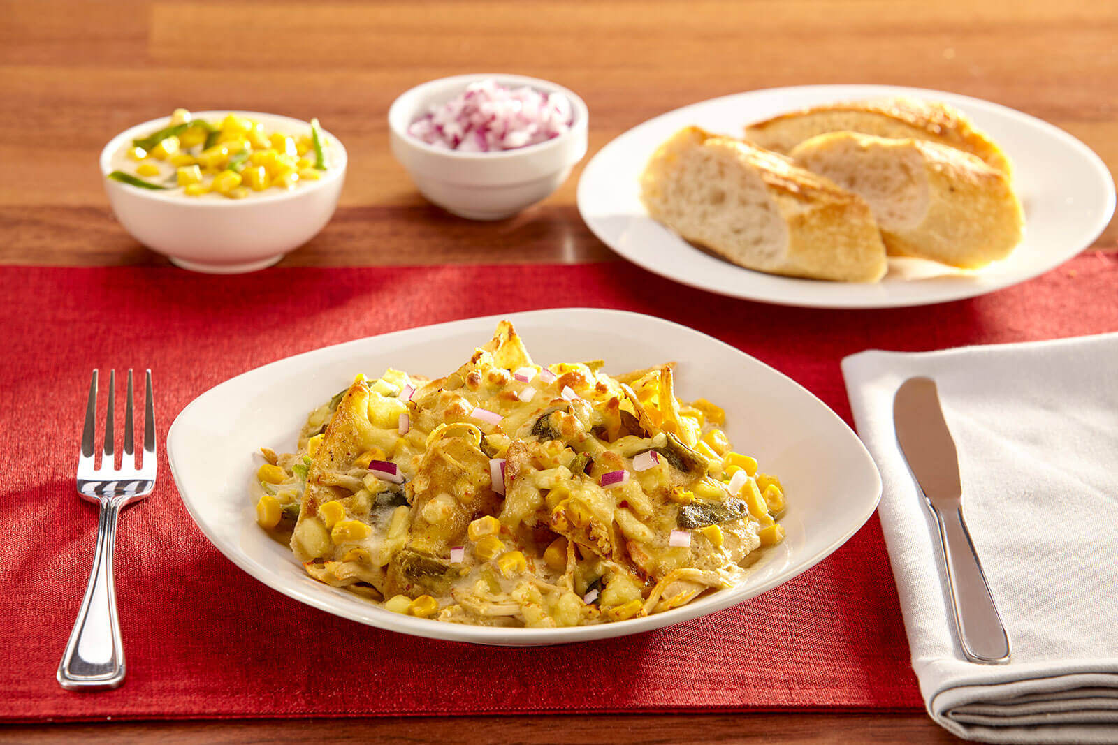 Chilaquiles suizos con pollo - Recetas | La Costeña®