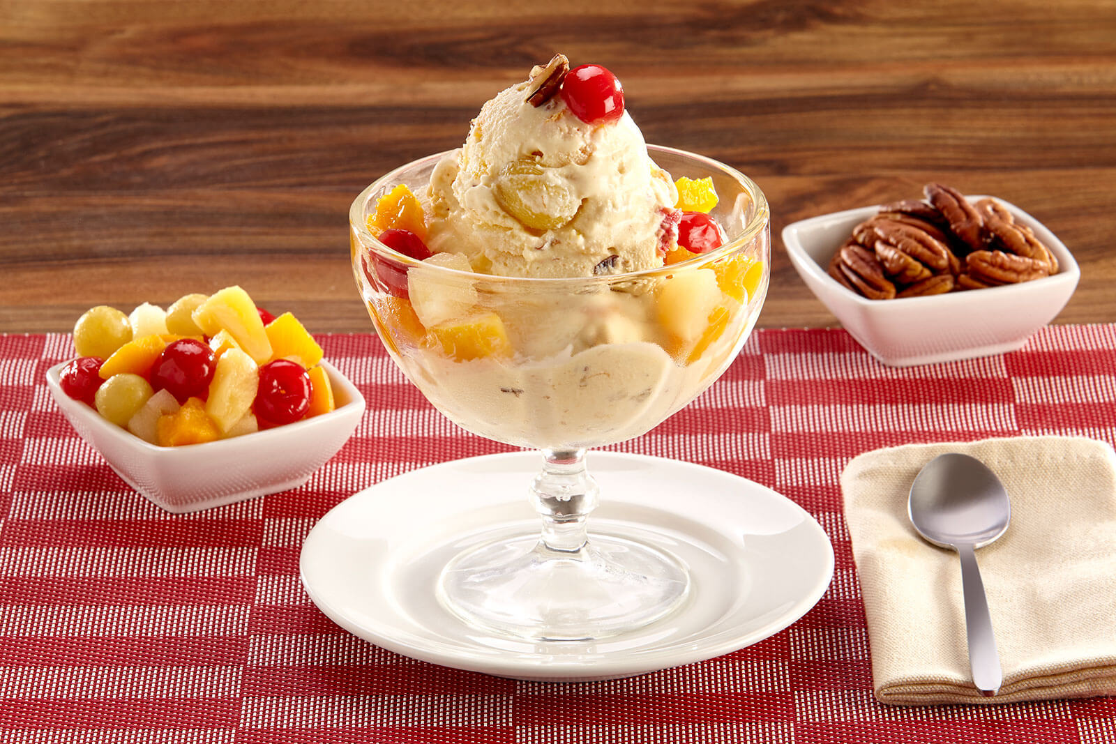 Helado de queso con frutas - Recetas | La Costeña®